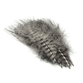 Hends Grizzly Marabou GM-301 White / black barred | Materiały muchowe ...